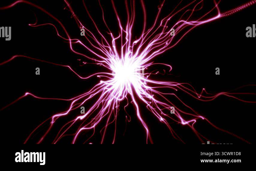 electric light plasma Stock Video Footage - Alamy