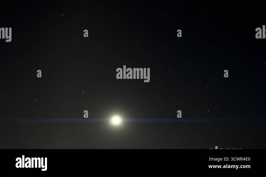 night sky full moon Stock Video Footage - Alamy