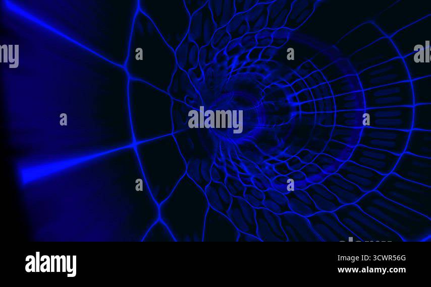 tunnel color in space Stock Video Footage - Alamy
