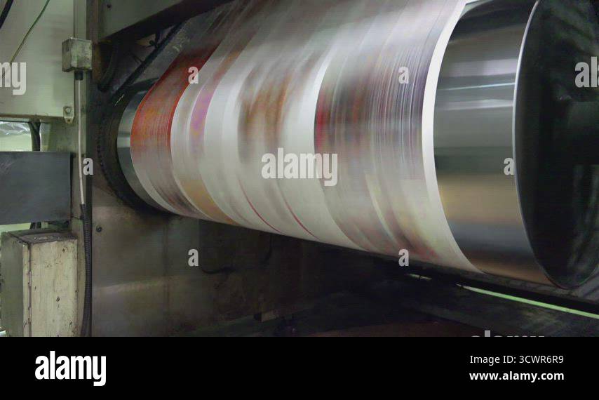 Web set offset print shop newspapers Printint, Newspapers coming off ...