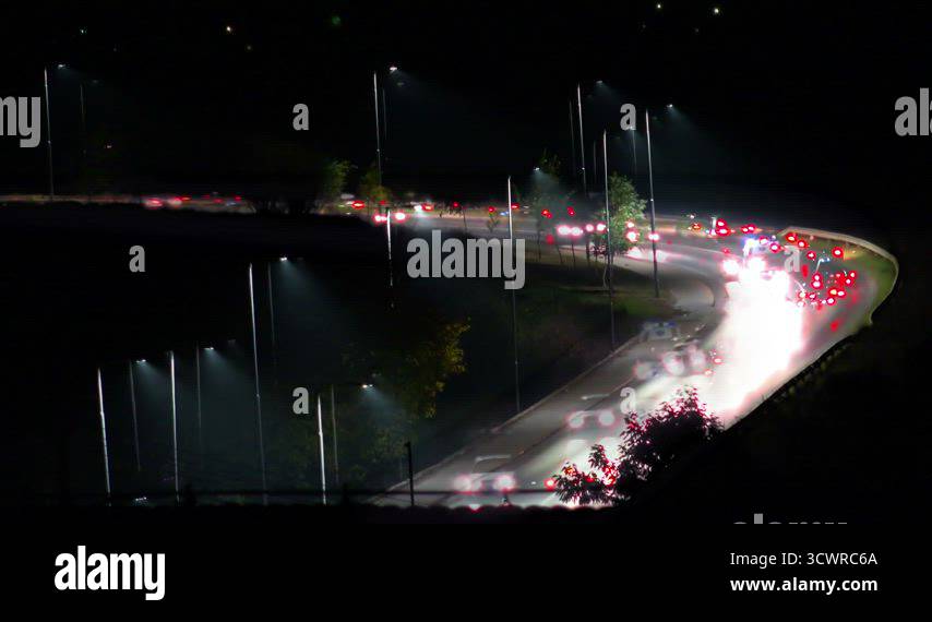 Freeway Traffic Time Lapse, 4k Stock Video Footage - Alamy