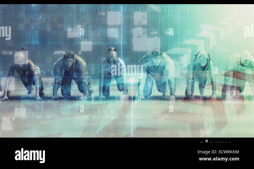 Creative Marketing Background as a Digital Internet Market Stock Video ...