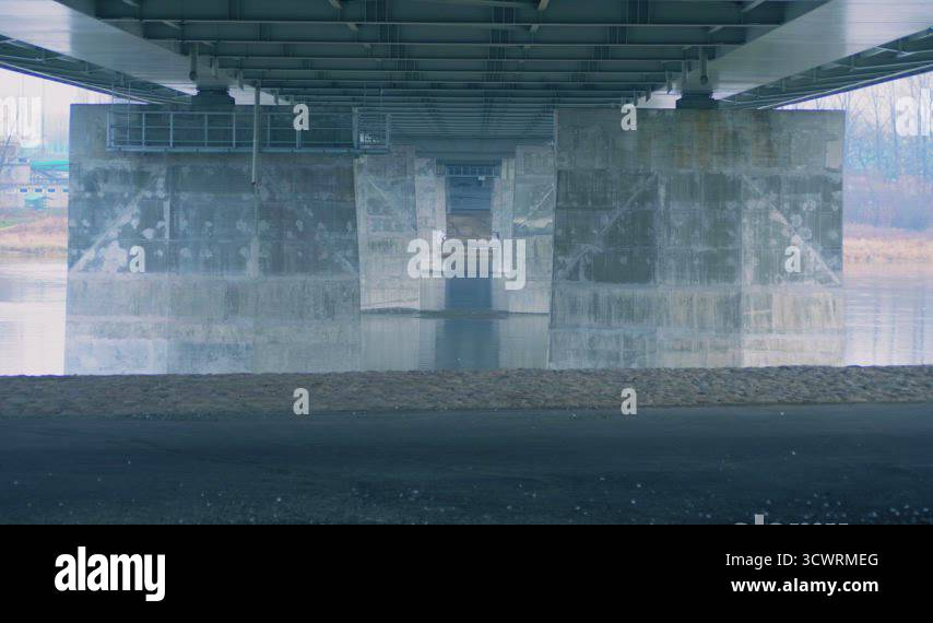 Concrete columns bridge over Stock Videos & Footage - HD and 4K Video ...