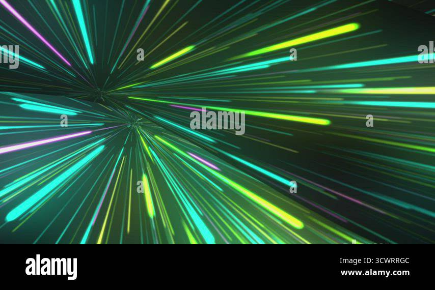 Neon flow lines animation background Stock Video Footage - Alamy