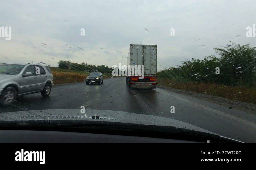 Overtaking long vehicle truck on Stock Videos & Footage - HD and 4K ...