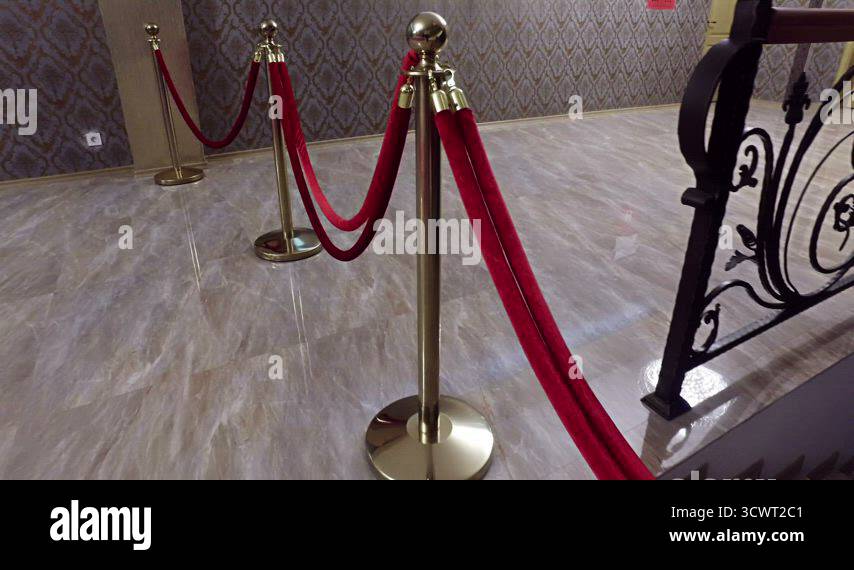 Museum red carpet barrier rope Stock Videos & Footage - HD and 4K Video ...
