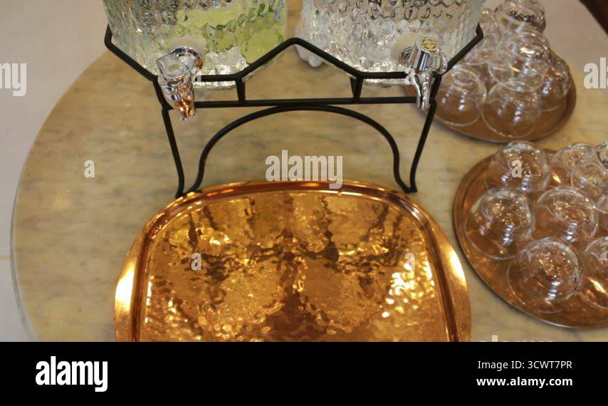 Self service drinking water dispenser Stock Video Footage - Alamy