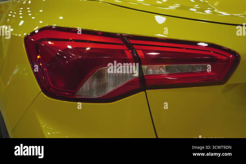 Sport yellow car rear light Stock Videos & Footage - HD and 4K Video ...