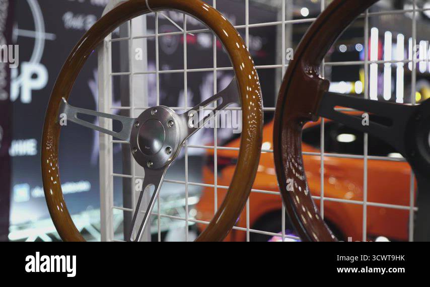 Car steer. Steering wheel Stock Video Footage - Alamy