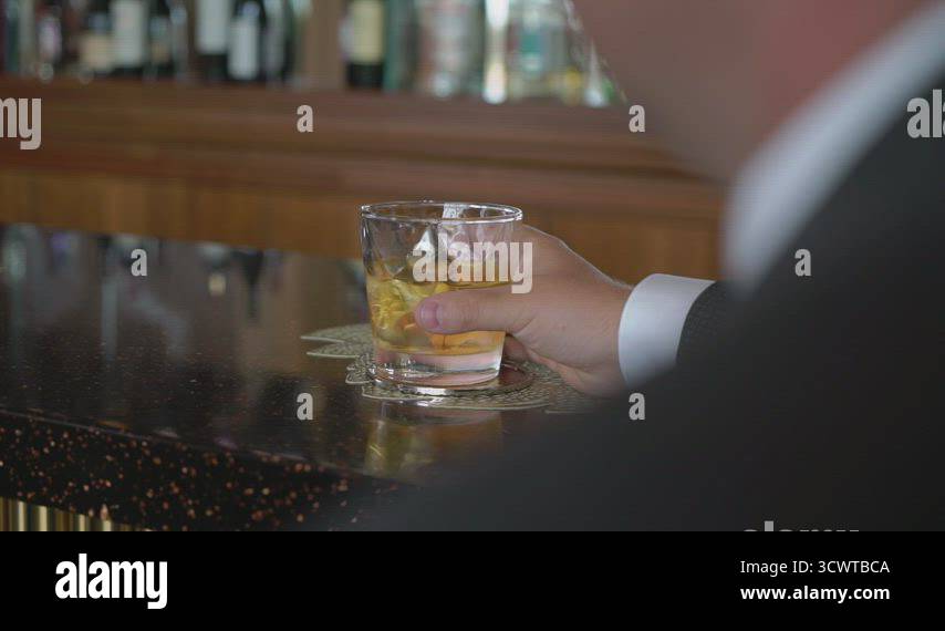 Man holding glass alcohol spirit Stock Videos & Footage - HD and 4K ...