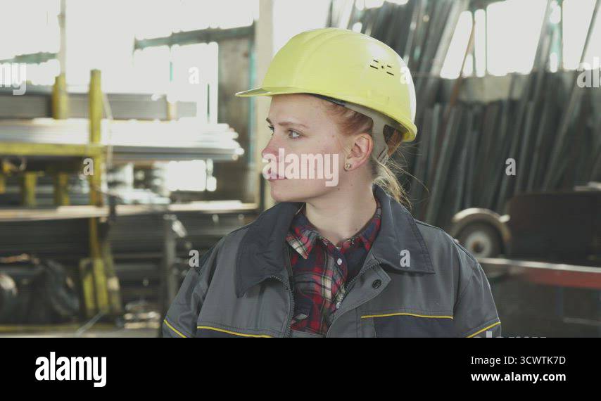 Tired female factory worker taking Stock Videos & Footage - HD and 4K ...