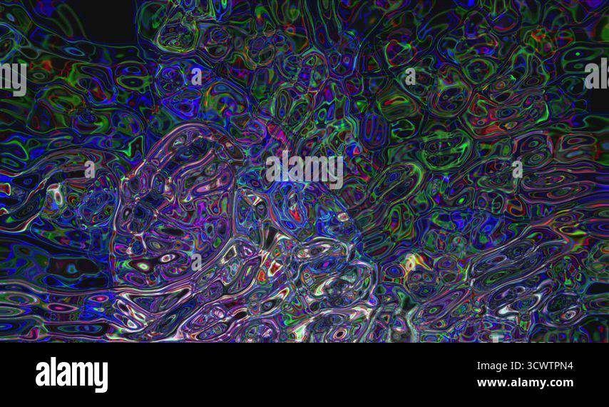 Abstract Psychedelic and weird Digital Futuristic Background Stock ...