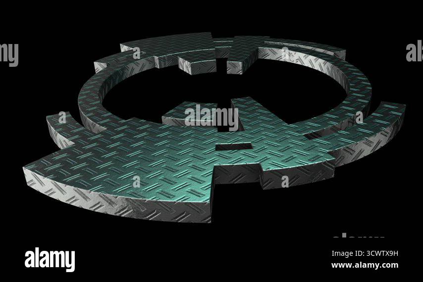 Close Up Of Rotating Hi Tech Gear Stock Video Footage - Alamy