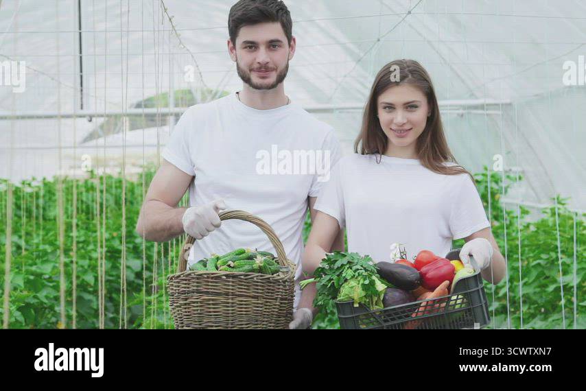 Farmers basket full harvest smiling Stock Videos & Footage - HD and 4K ...