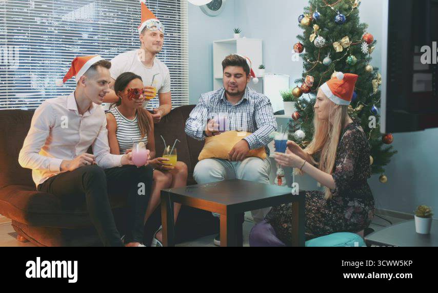 Santa party happy new Stock Videos & Footage - HD and 4K Video Clips ...