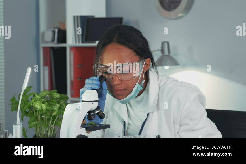 Multiracial research scientist getting shocked with the result of the ...