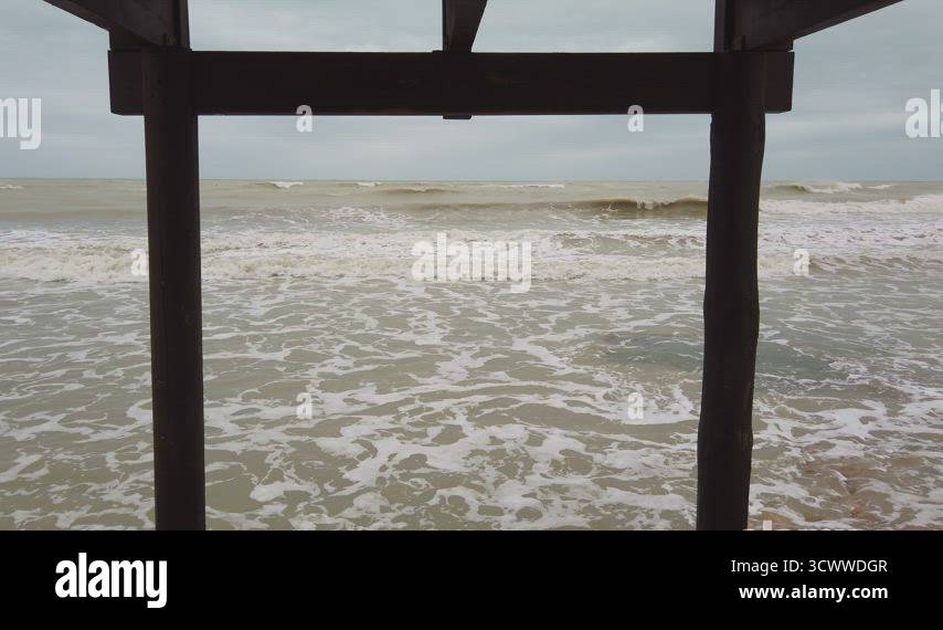 Stormy seas during bad weather Stock Video Footage - Alamy