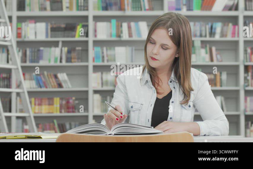 Female student writing in textbook Stock Videos & Footage - HD and 4K ...