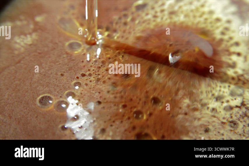 4k Foam. Soap Foam Popping Bubbles Background. Foam Macro Structure ...