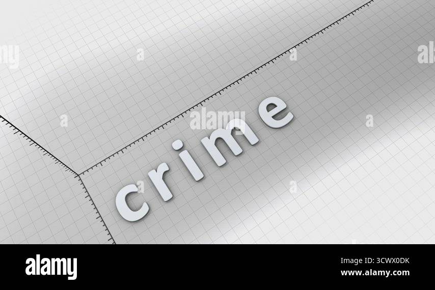 Concept animation, growing chart - Crime rate Stock Video Footage - Alamy