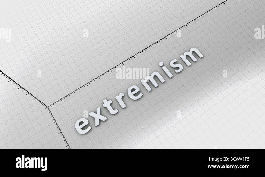 Growing chart graphic animation, rising extremism Stock Video Footage ...