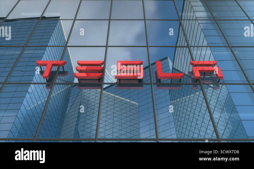 Tesla logo on building Stock Videos & Footage - HD and 4K Video Clips ...