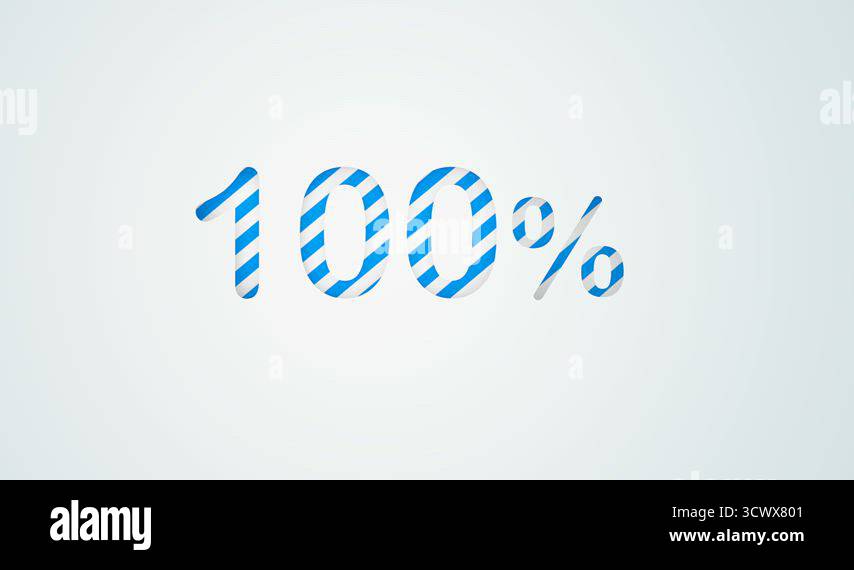 100 percent background animation Stock Video Footage - Alamy