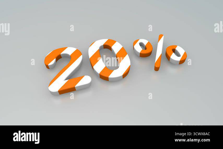 20 percent background animation Stock Video Footage - Alamy