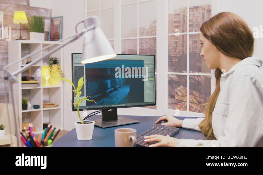 Female game developer Stock Videos & Footage - HD and 4K Video Clips ...
