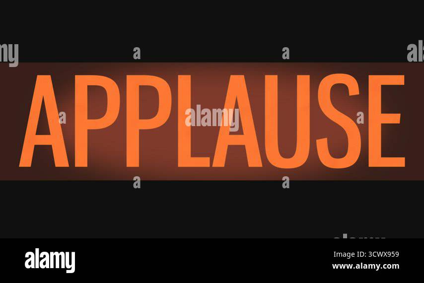Studio applause sign Stock Videos & Footage - HD and 4K Video Clips - Alamy