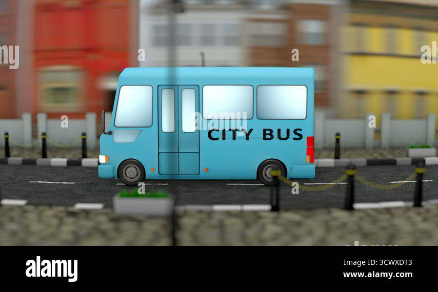 City public bus animation Stock Videos & Footage - HD and 4K Video ...
