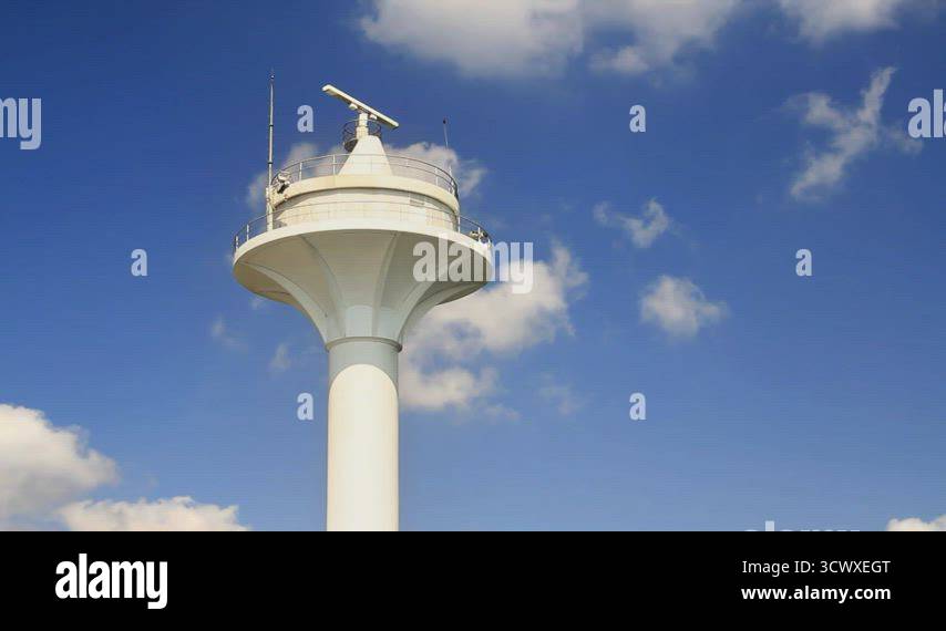 Vessel traffic radar navigation tower Stock Videos & Footage - HD and ...