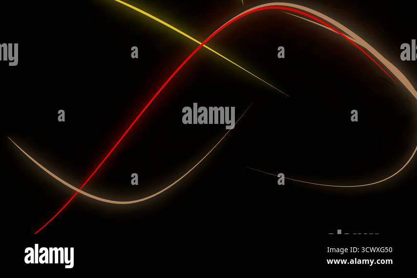 Light slashing effect Stock Video Footage - Alamy