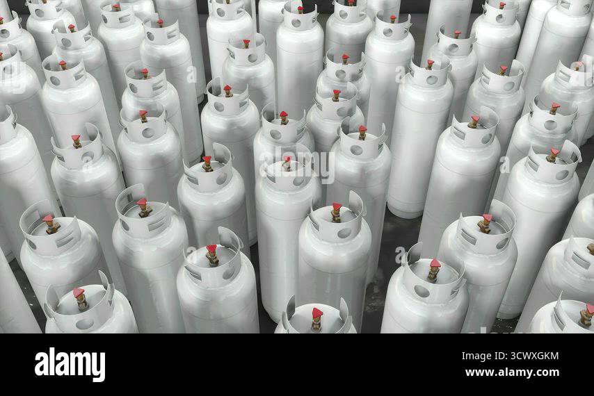 3d animation, Propane gas tank Stock Video Footage - Alamy
