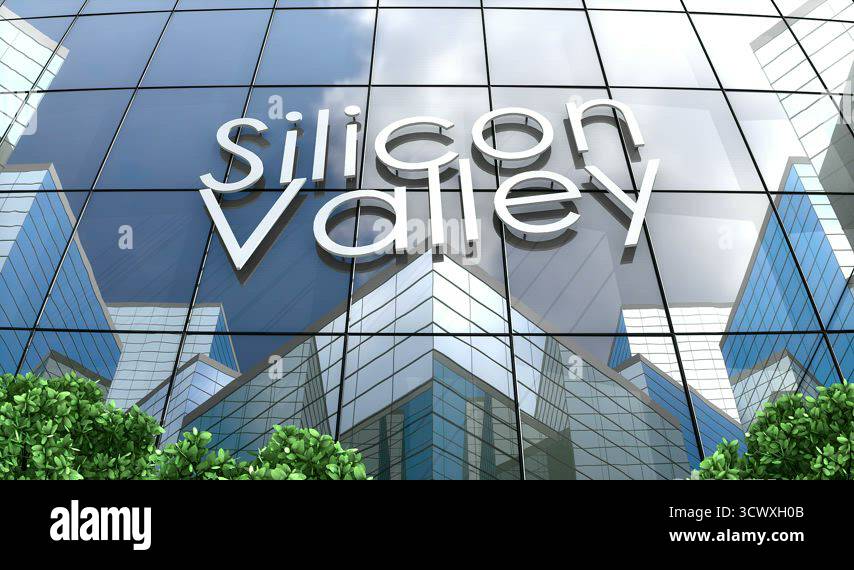 Silicon valley building Stock Video Footage - Alamy