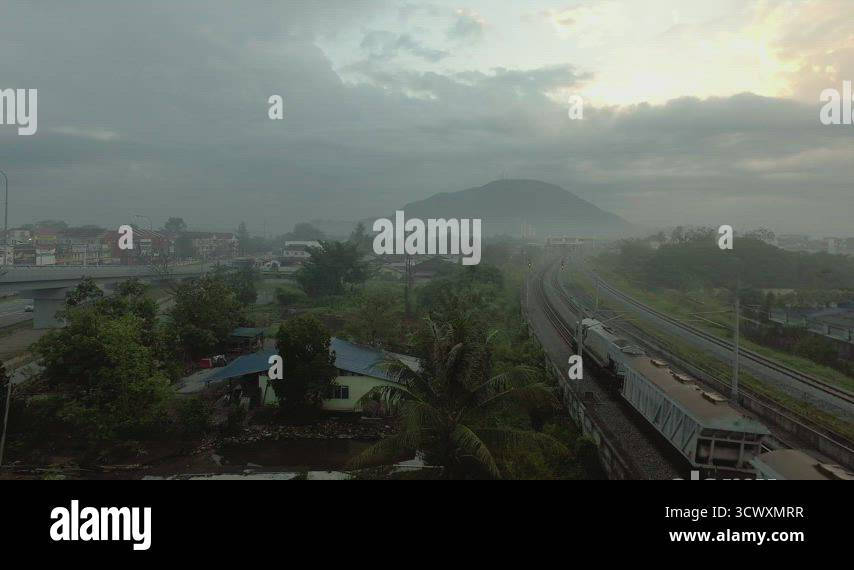 Goods train towards station in Stock Videos & Footage - HD and 4K Video ...