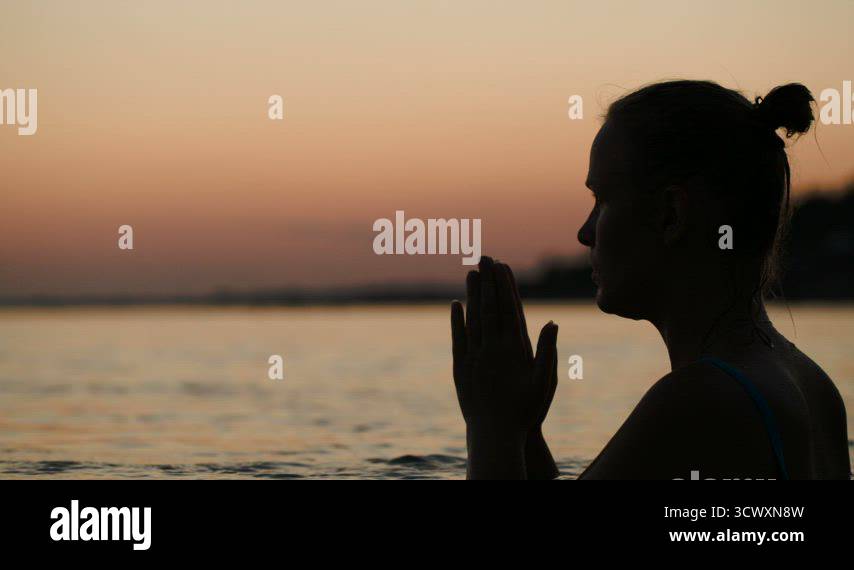 Woman pray praying meditate Stock Videos & Footage - HD and 4K Video ...