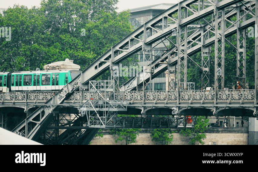 Subway passing elevated bridge Stock Videos & Footage - HD and 4K Video ...