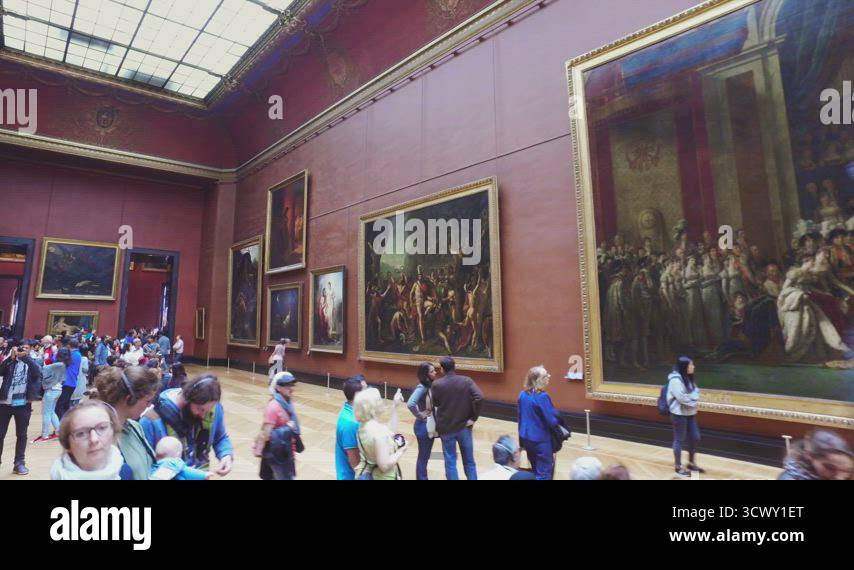Tourists visit national gallery Stock Videos & Footage - HD and 4K ...