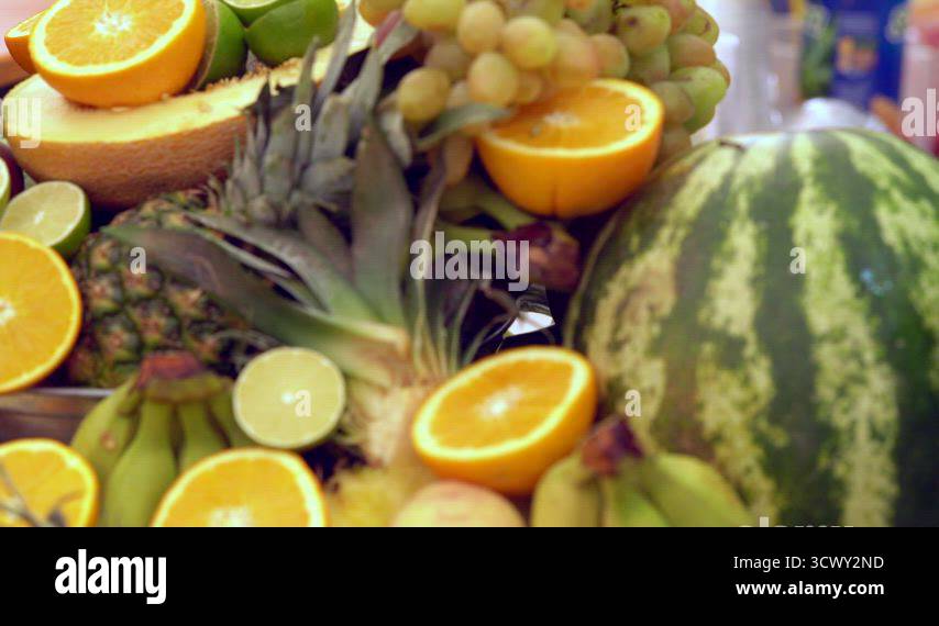 Fresh tropical fruit display on Stock Videos & Footage - HD and 4K ...