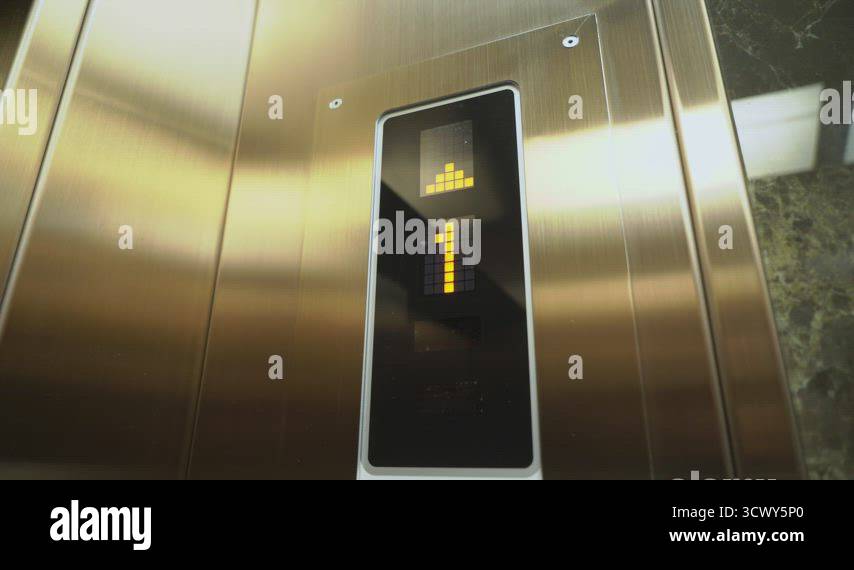 Elevator in a building Stock Video Footage - Alamy