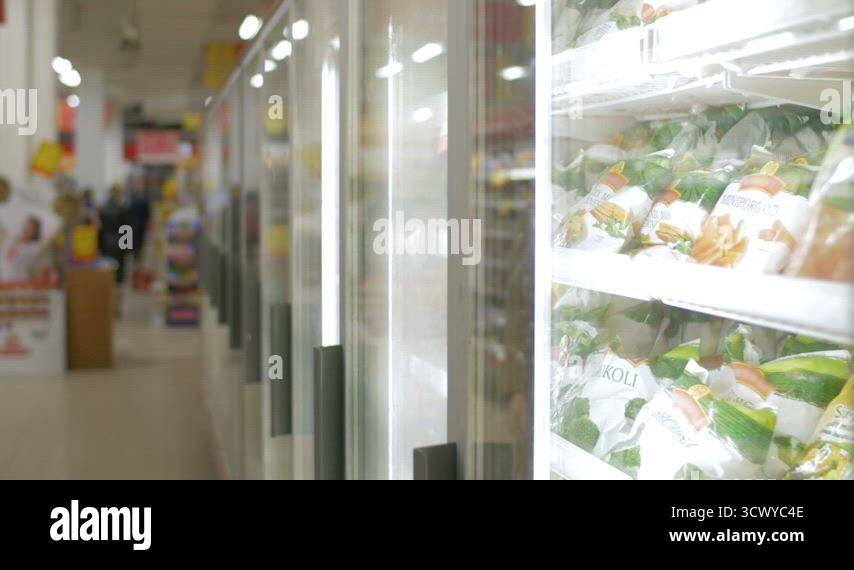 Person in supermarket freezer smile Stock Videos & Footage - HD and 4K ...