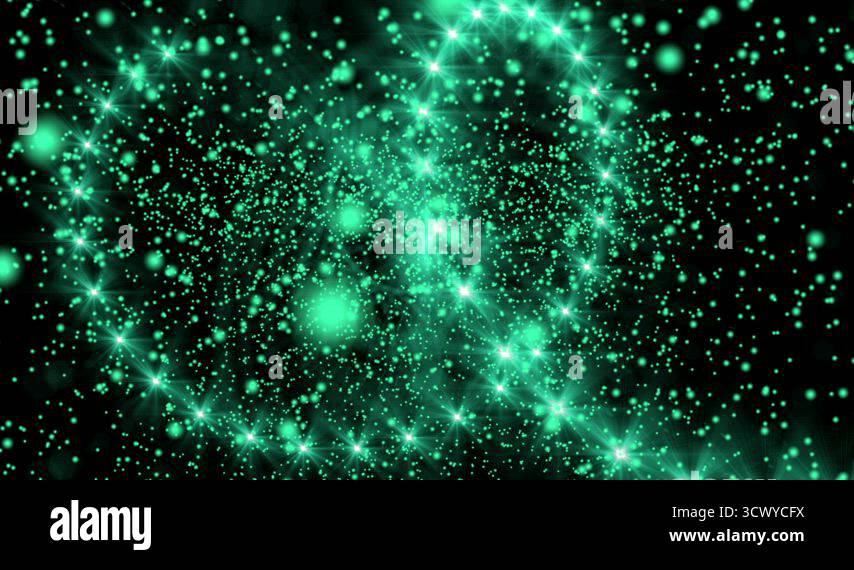 Many Light Flashes Effect Over Black Background and snow Stock Video ...