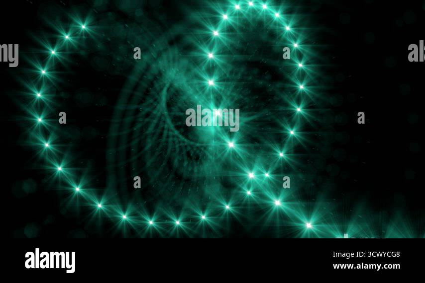 Many Light Flashes Effect Over Black Background Stock Video Footage - Alamy