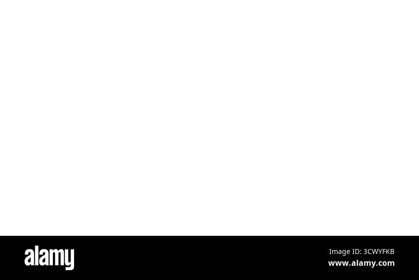 Indian Rupee currency flying in slow motion, against white Stock Video ...