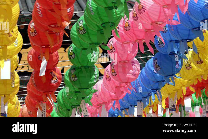 Brightly colored paper lanterns Stock Videos & Footage - HD and 4K ...