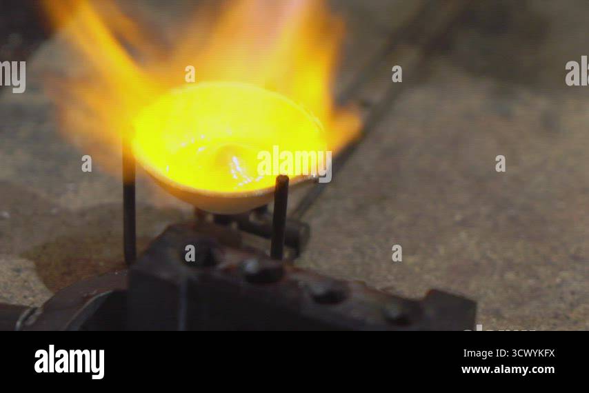 Goldsmith working with a unfinished ring Stock Video Footage - Alamy