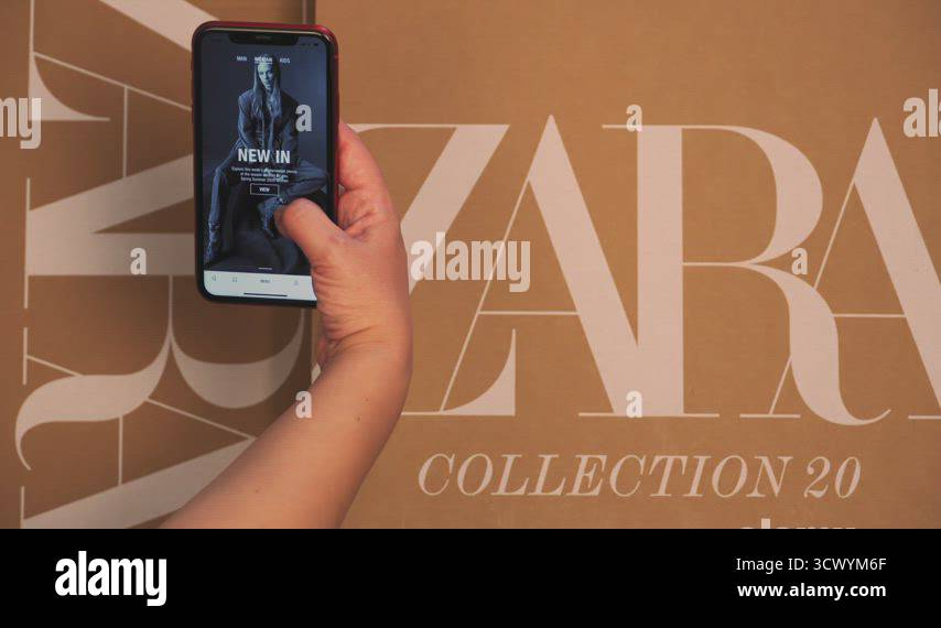 Zara spanish clothes accessories brand Stock Videos & Footage - HD and ...