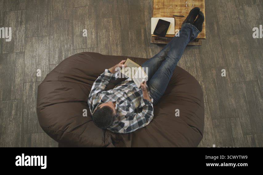 Above view man sitting in Stock Videos & Footage - HD and 4K Video ...