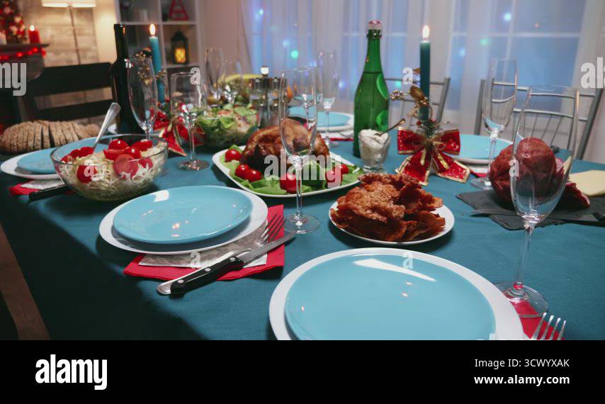 Food table setting in Stock Videos & Footage - HD and 4K Video Clips ...
